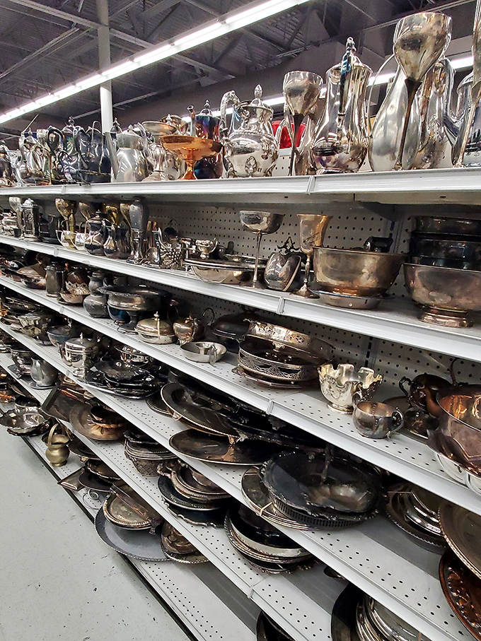 Silver service fit for royalty (or your next dinner party). These gleaming treasures could star in "Downton Abbey" but cost less than a takeout meal.