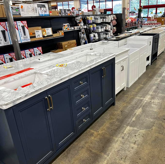 Kitchen dreams come true with these marble-topped beauties. Suddenly your Pinterest board doesn't seem so far-fetched after all.