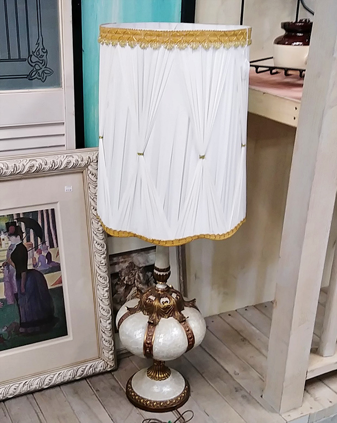 That vintage lamp your grandmother had? It's back and ready to cast a warm glow over your most sophisticated conversations.