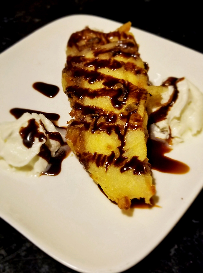 Tempura cheesecake that makes you question everything you thought you knew about dessert. The answer? Yes, fried cheesecake is absolutely necessary.