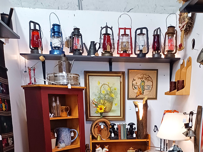 Vintage lanterns that have illuminated countless adventures now wait patiently to light up yours. No batteries or charging cables required!