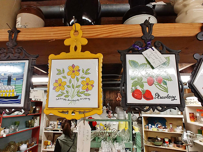 Kitchen art that grandmother would recognize immediately. These decorative trivets aren't just wall candy&mdash;they're portals to Sunday dinners of decades past.