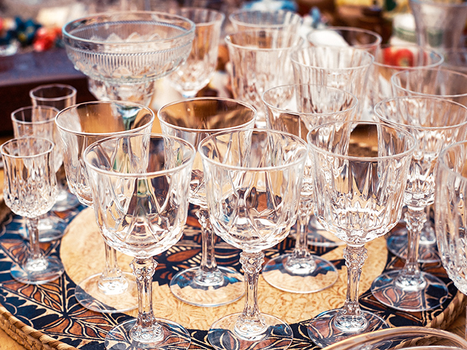 Crystal clear opportunities! These vintage glasses could elevate your next dinner party from "nice get-together" to "where did you find these magnificent goblets?"