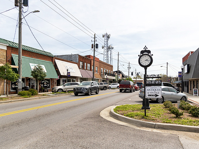 Arab's Main Street maintains its small-town character, where local shops welcome retirees without tourist-trap pricing.