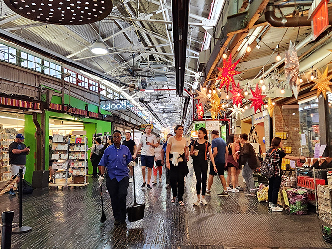 Artists & Fleas Chelsea brings industrial-chic vibes to this indoor market where modern makers mingle with vintage vendors.