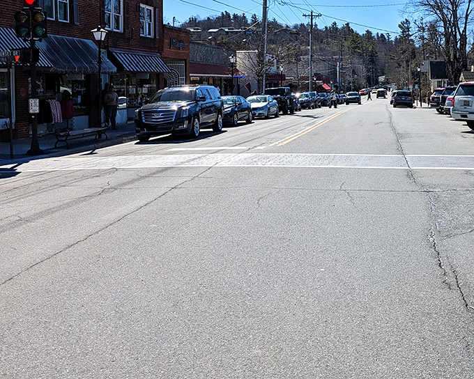 Blowing Rock's main street could be the dictionary illustration for "quaint mountain town" &ndash; complete with Blue Ridge views.