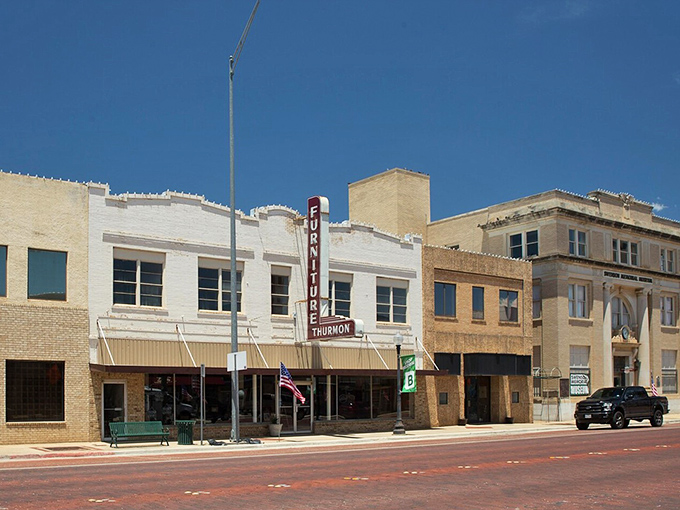 Breckenridge's vintage storefronts remind us when main streets mattered more than mall parking lots.