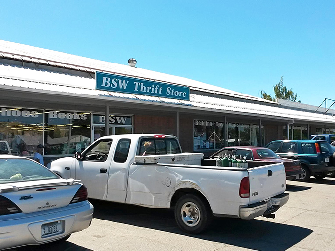 BSW Thrift's unassuming storefront hides the kind of surprises that make bargain hunting worthwhile.