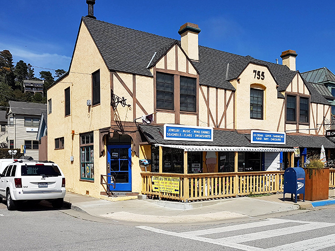 Cambria's charming downtown looks like it was designed by someone who really understands the importance of a good bookstore.