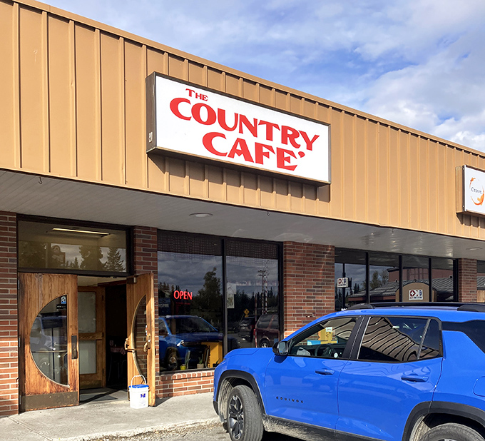 North Pole's favorite breakfast spot doesn't need fancy decor when the pancakes are this good. Simple, straightforward, spectacular.