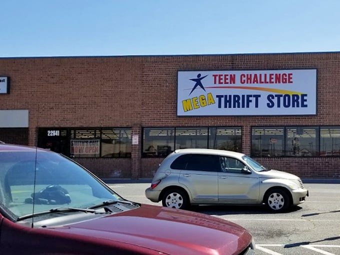 When "MEGA" is right there in the sign, you know you're not dealing with some cramped little shop.