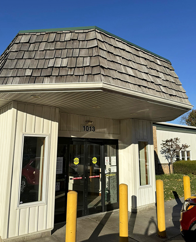 The Depot's distinctive shingled roof has sheltered countless treasures. This architectural quirk is like the eccentric hat on a fashionable aunt&mdash;unforgettable.