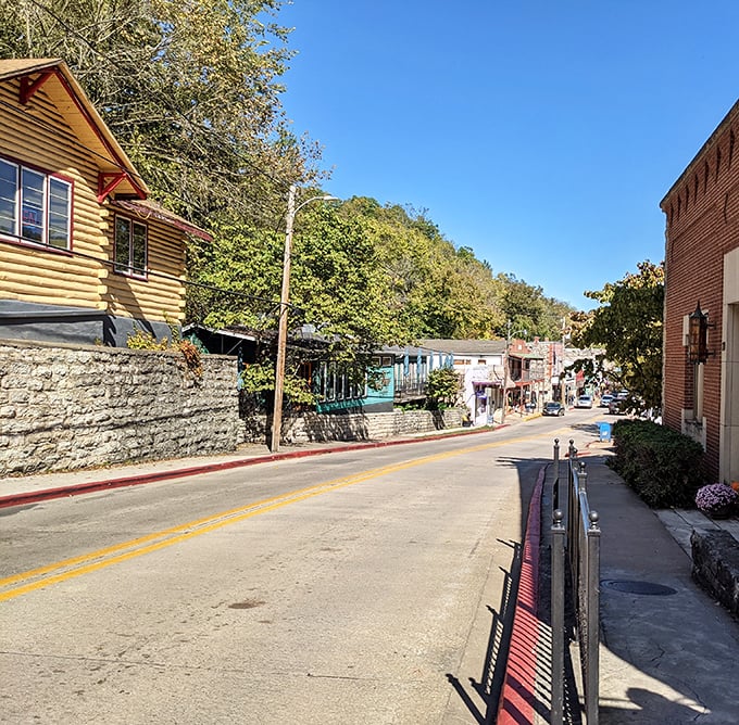 Eureka Springs' Victorian charm winds up hillsides like a fairytale. Living here costs less than you'd think for such postcard-perfect views!