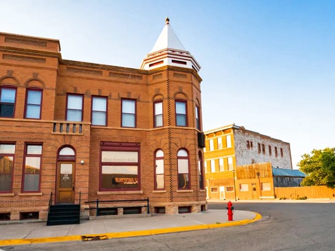 Fort Pierre's historic buildings stand proudly against the South Dakota sky, like sentinels guarding stories from the frontier days.