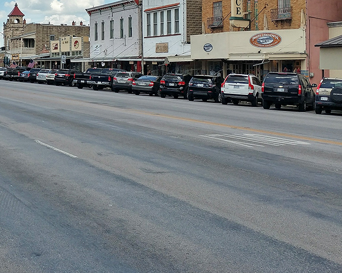 Granbury's historic square surrounds a courthouse that's seen it all. The perfect backdrop for small-town Texas memories.