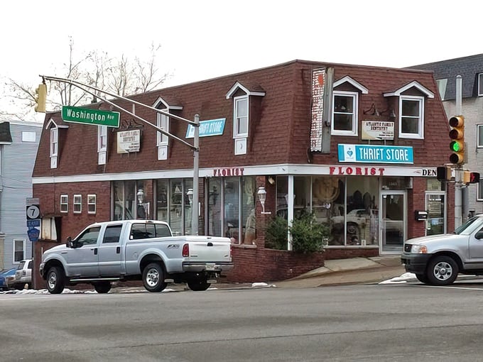 Hana Mission's charming corner location combines floral beauty with thrifty treasures. Talk about a blooming good deal!