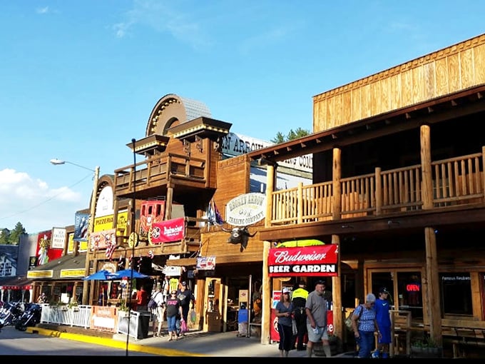 Keystone's wooden storefronts transport visitors to the gold rush era. Just minutes from Mount Rushmore, this town is a hidden gem itself.