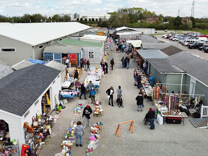 Morning Sun Marketplace's outdoor vendors create a maze of possibility where $35 can feel like $350.