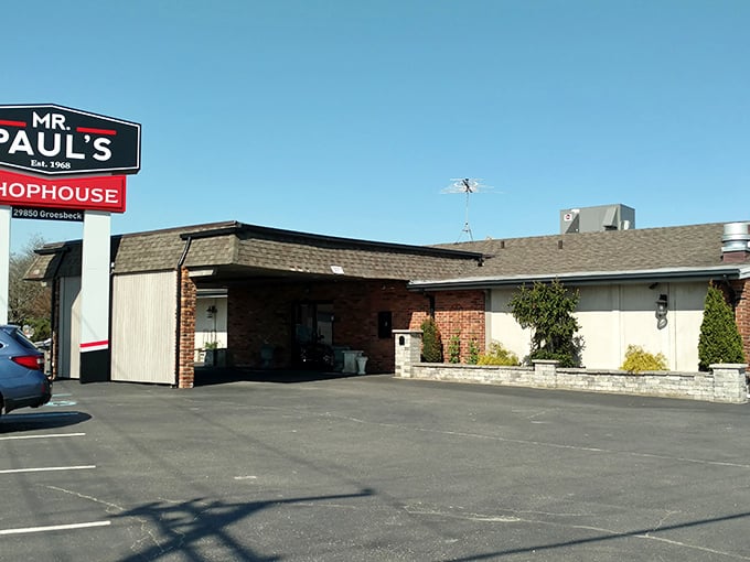 Mr. Paul's Chop House looks exactly like what you want a classic steakhouse to be - unpretentious, welcoming, and focused on what matters.