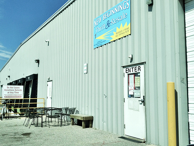 New Beginnings' humble exterior is the perfect disguise for a treasure trove within. The best finds often hide in plain sight.