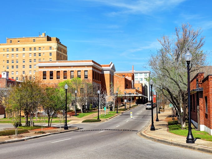 Pontotoc's wide streets and historic buildings create a peaceful atmosphere perfect for retirees looking to stretch their monthly budget.