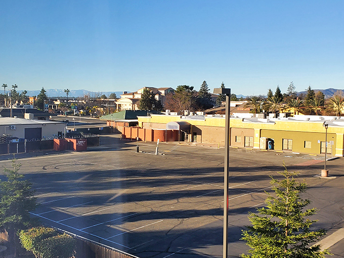 Redding's commercial district offers affordable living with mountain views in the distance. Who needs expensive coastal views when you've got this panorama?