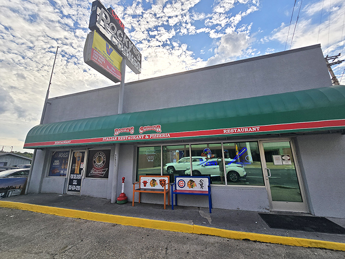 Simple, unassuming, and legendary – Rocky's Corner doesn't need fancy frills when the pizza speaks for itself.