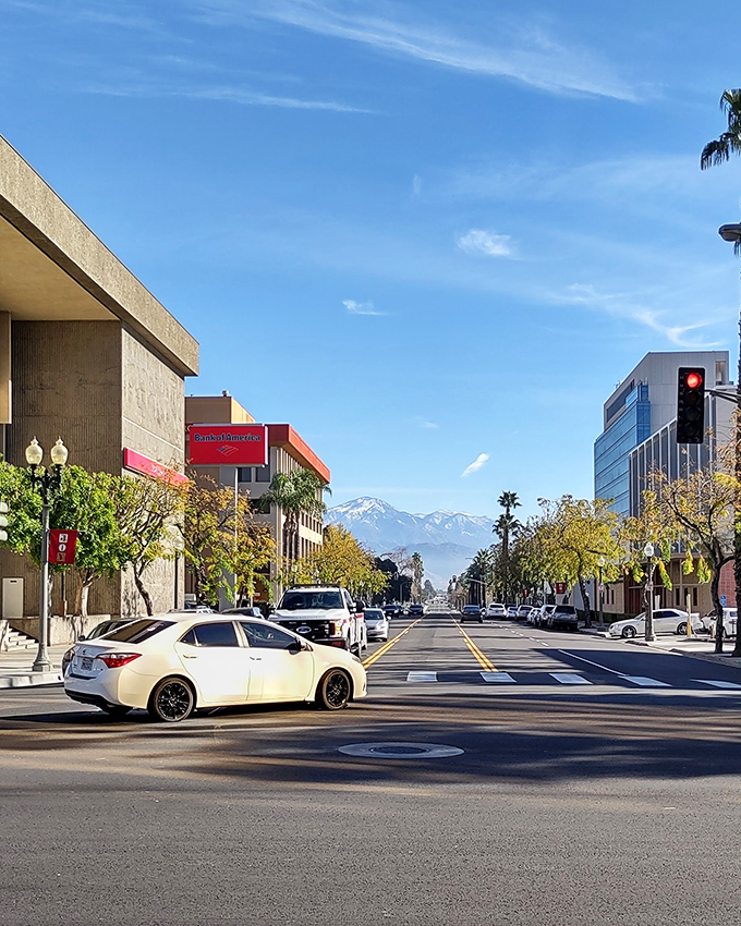 San Bernardino's downtown streets blend Route 66 nostalgia with mountain-town charm, where history and possibility meet at every intersection here.