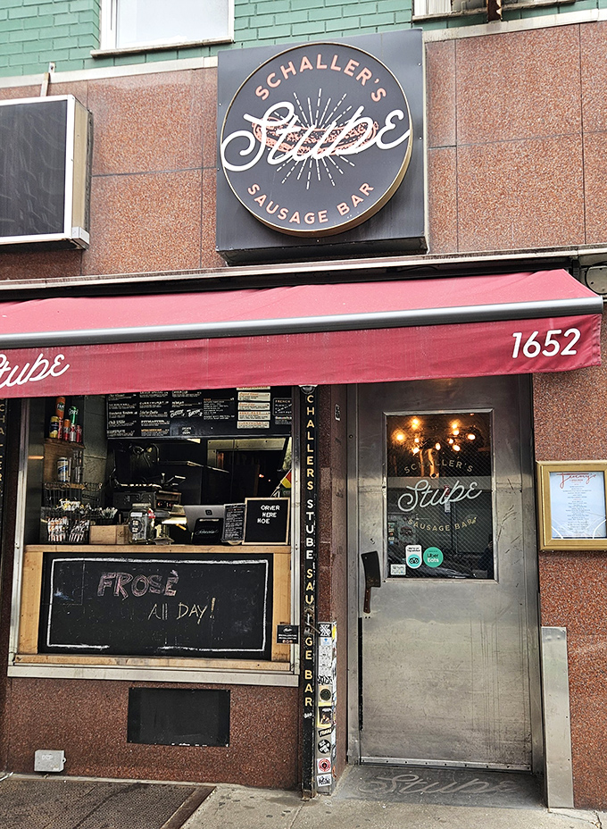 German precision meets New York attitude. Schaller's Stube's compact storefront hides generations of sausage-making wisdom.