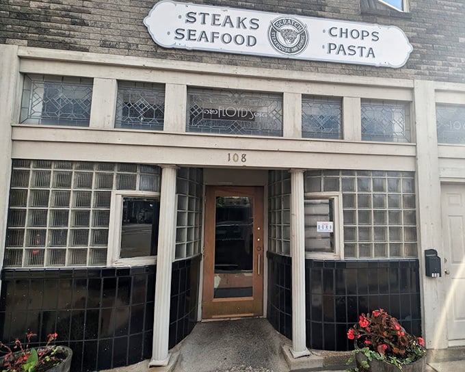 Scratch Steakhouse occupies a slice of Louisville history. Behind that welcoming door awaits steak perfection made from, well, scratch.
