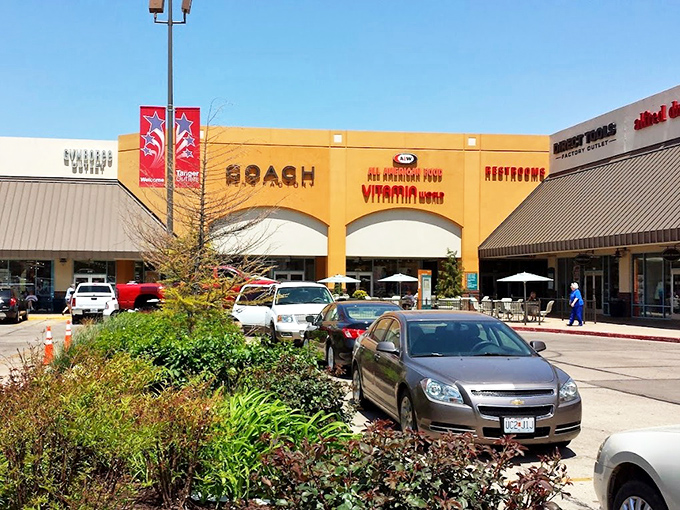 Tanger's reputation for deals draws families from across the Midwest to this Branson location.