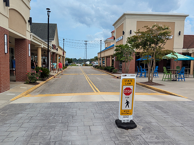 Stroll down this charming shopping street at Tanger Outlets Myrtle Beach Hwy 501. Bargains await around every corner!