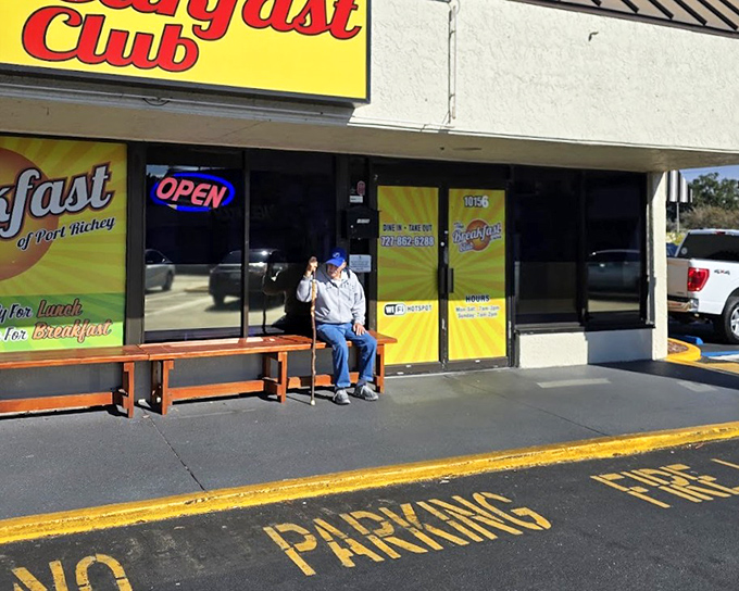 The Breakfast Club: This sunny yellow facade doesn't just serve breakfast&mdash;it celebrates it with unapologetic enthusiasm.