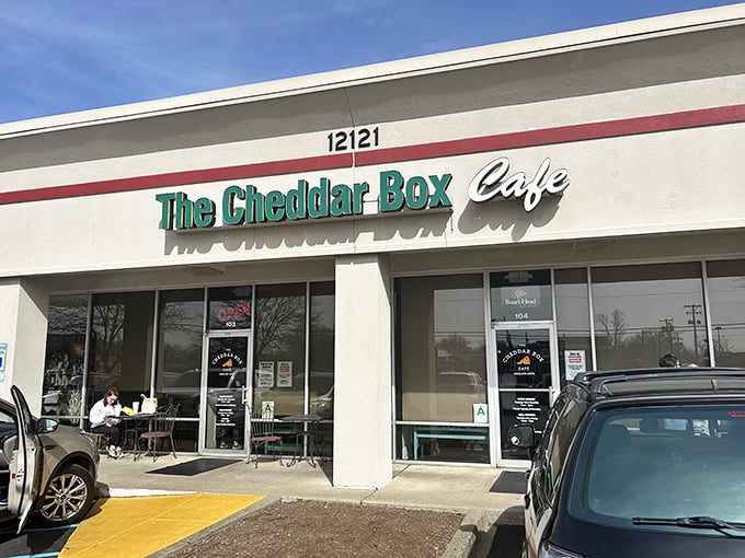 Strip mall exterior, gourmet interior - sometimes the best treasures hide in unexpected places.