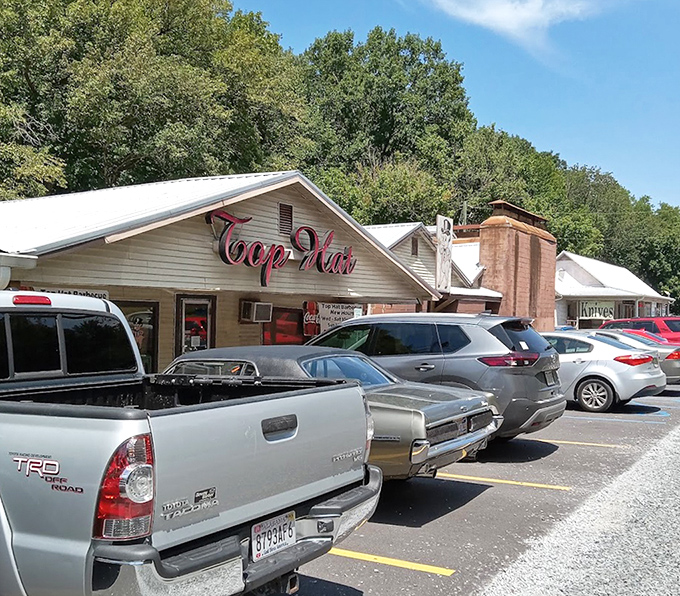 Top Hat's unassuming white building is like a blank canvas&mdash;the masterpiece is what's smoking inside.