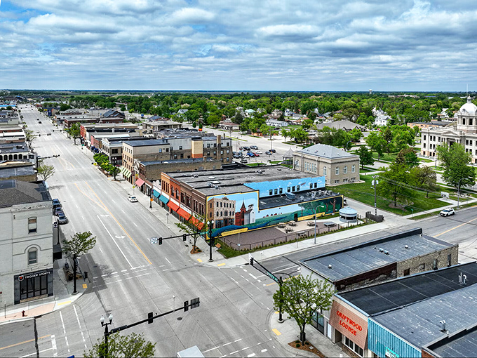 Wahpeton's charming downtown looks like it was plucked straight from a Norman Rockwell painting – only with better parking.