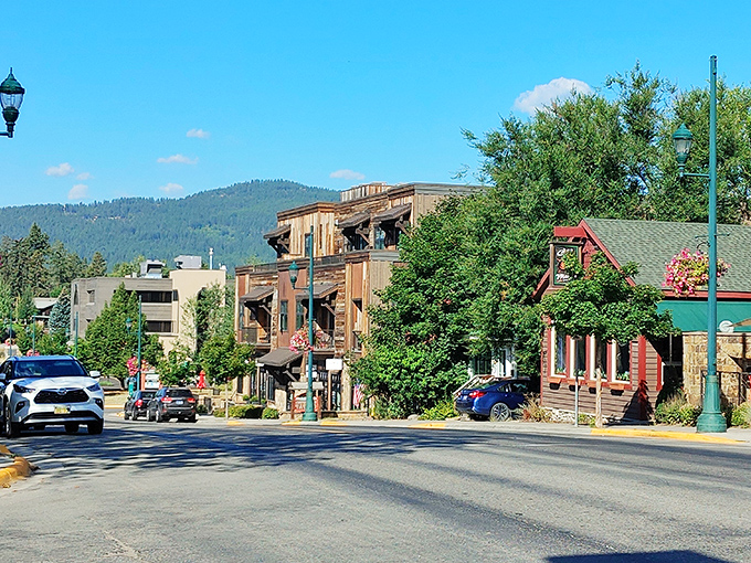 Whitefish's mountain lodge architecture creates that perfect ski town vibe, where adventure meets small-town hospitality year-round.