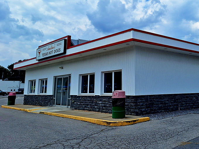 The pristine white exterior of Austin's belies the explosion of flavors waiting inside this Tyrone treasure.
