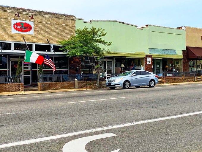 Bastrop's tree-shaded streets offer natural air conditioning and the kind of peace money can't buy.