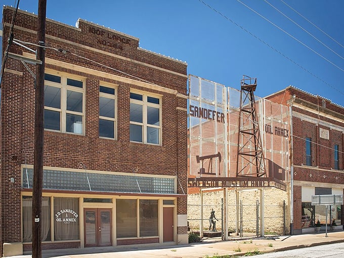 This classic Texas downtown proves that oil boom elegance doesn't require oil baron expenses.