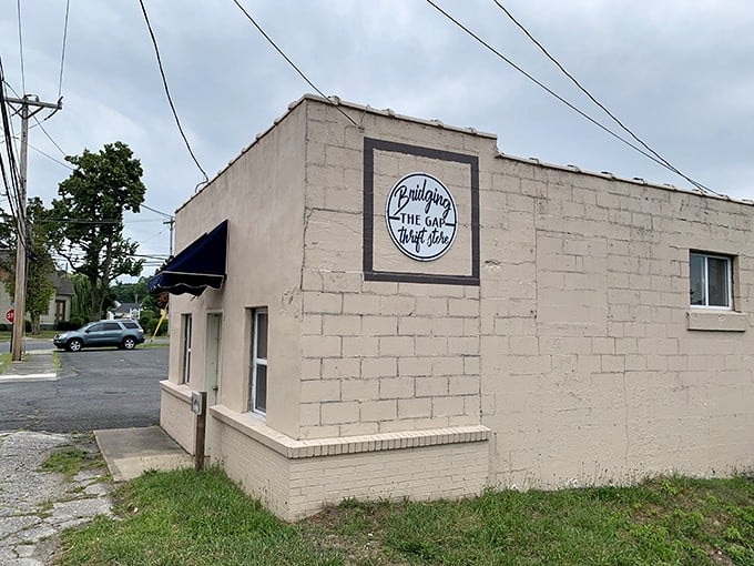 The unassuming exterior belies the carefully curated finds within – Milford's best-kept secondhand secret.