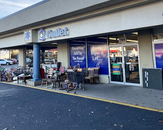 Not just a store but a destination &ndash; this thrift complex has enough departments to keep you hunting all day.