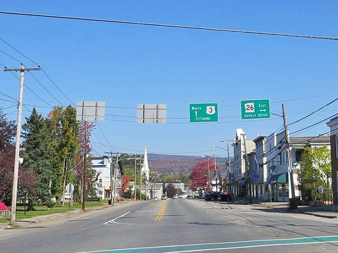 In Colebrook, the road signs point to adventure while your bank account points to "finally, a place I can afford!" Mountains frame a lifestyle where simplicity reigns.