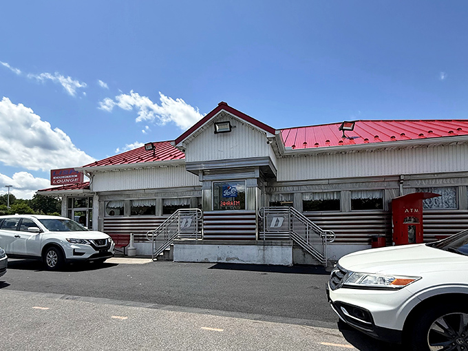 This classic chrome beauty could be the star of a Hollywood movie &ndash; but the real stars are on the plates inside.