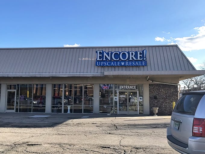 This sophisticated storefront promises the kind of finds that make neighbors ask "where'd you get that?"