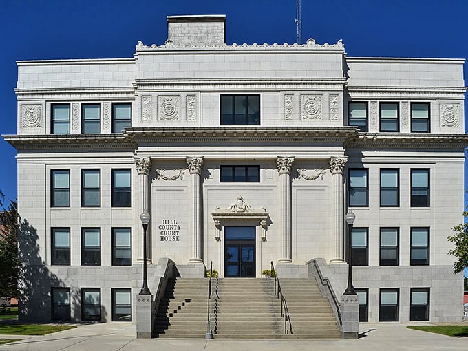 Havre&rsquo;s historic courthouse stands proudly beneath the wide Montana sky, a steady landmark in a town that moves at its own easy pace.