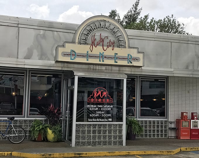 This Lafayette landmark serves up nostalgia with a side of Cajun flair. The vintage-style signage promises "good eats" and delivers.