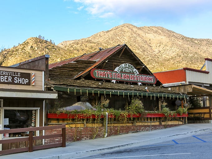 That's Italian Restaurant in Kernville proves great food doesn't need fancy prices &ndash; just authentic flavors and mountain views.