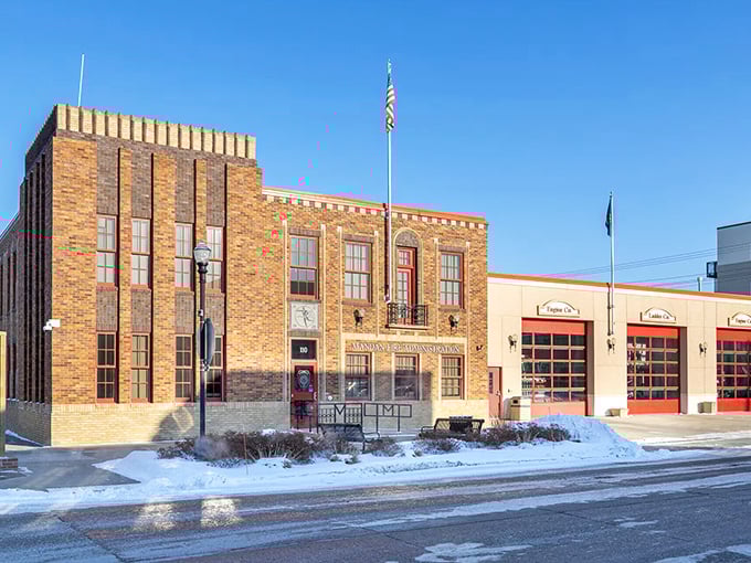 Classic American architecture houses modern conveniences at refreshingly reasonable prices in downtown Mandan.