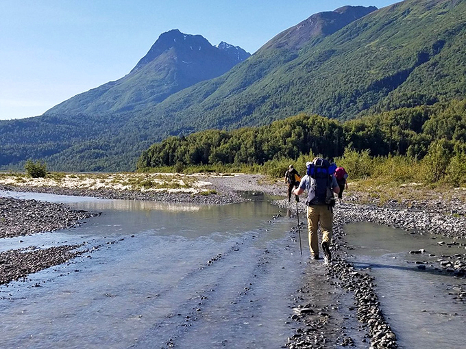Hiking in Palmer: where "taking the scenic route" is literally every path. Retirement dollars stretch further when paradise is your reasonably-priced backyard!